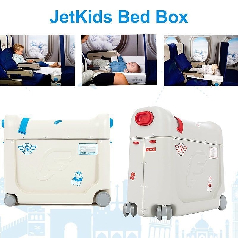 Jual Jetkids Bed Box tempat tidur anak di pesawat koper lucu traveling ...