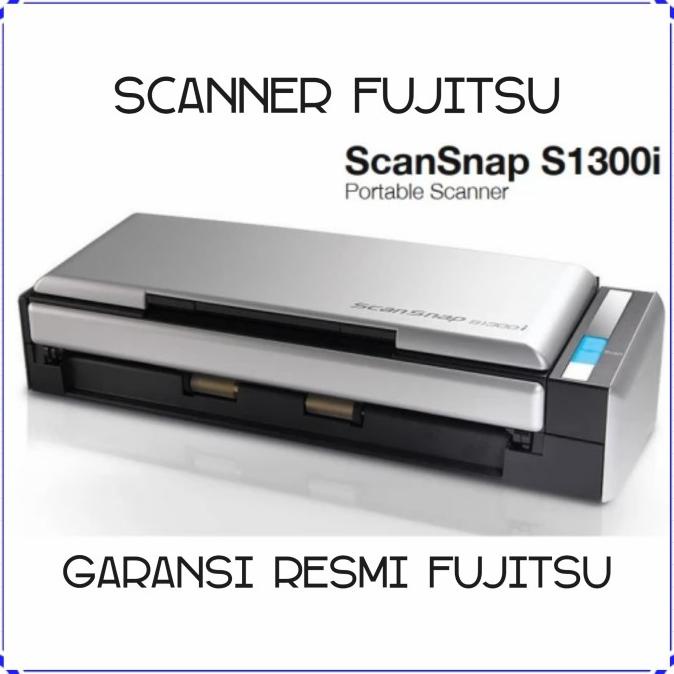 Jual Fujitsu Scansnap S1300I Portable Scanner - Silver | Shopee Indonesia