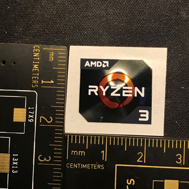 Jual Sticker stiker logo AMD Ryzen 3 tipe A | Shopee Indonesia
