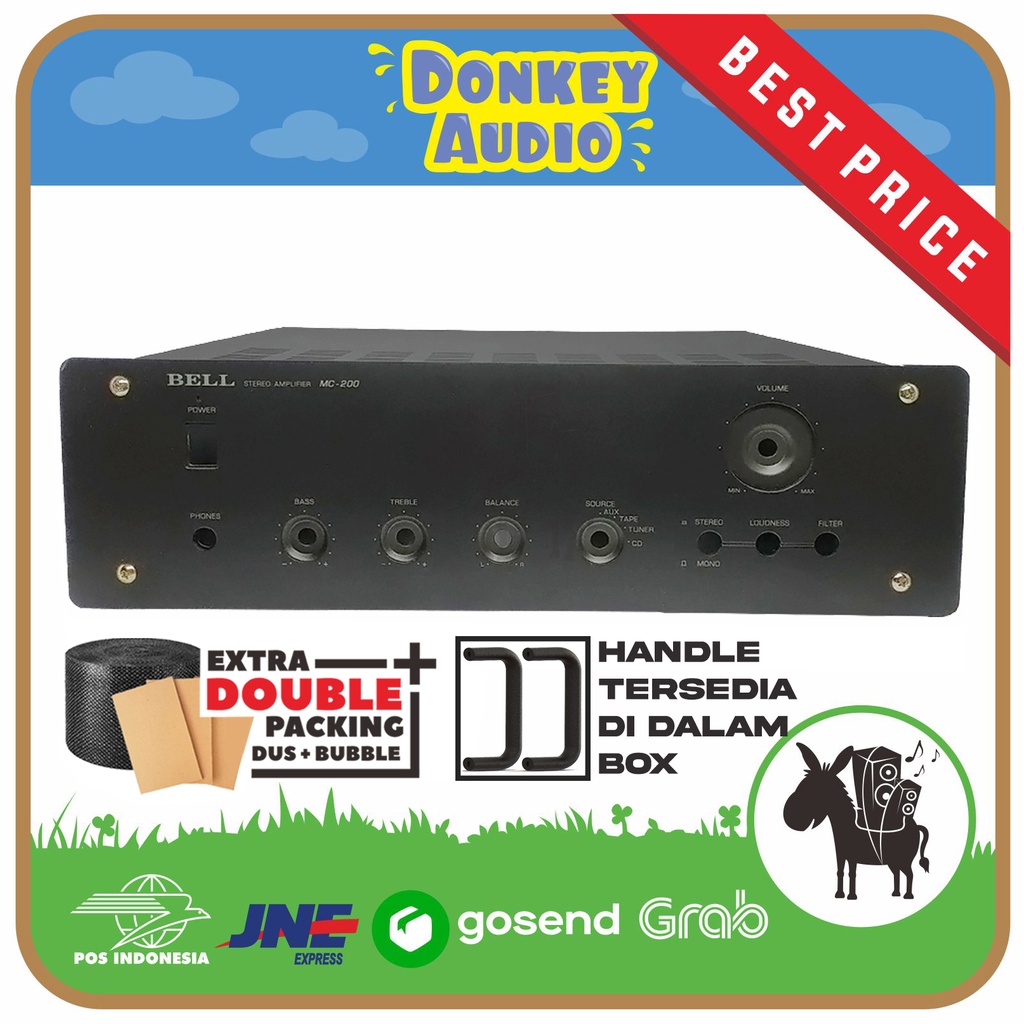 Jual BOX POWER AMPLIFIER BELL MC 200 MC200 MC-200 AMPLIFIER BELL BOX POWER SOUND SYSTEM AMPLI ...