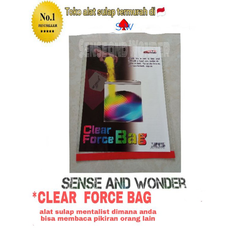 Jual alat sulap :CLEAR FORCE BAG | Shopee Indonesia