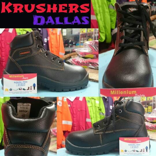 Jual Safety Shoes Krushers "dallas" | Shopee Indonesia