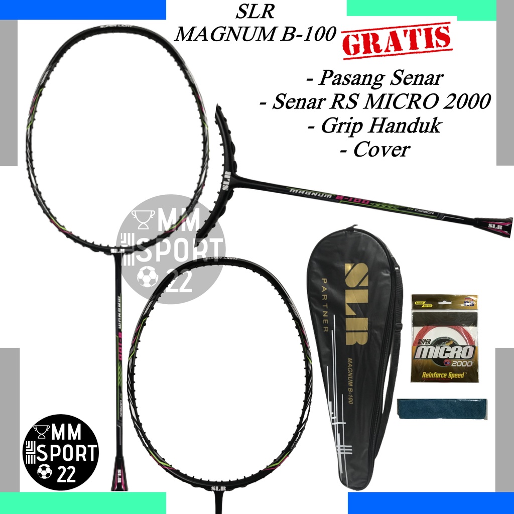 Jual Raket Badminton SLR MAGNUM ORIGINAL | Shopee Indonesia