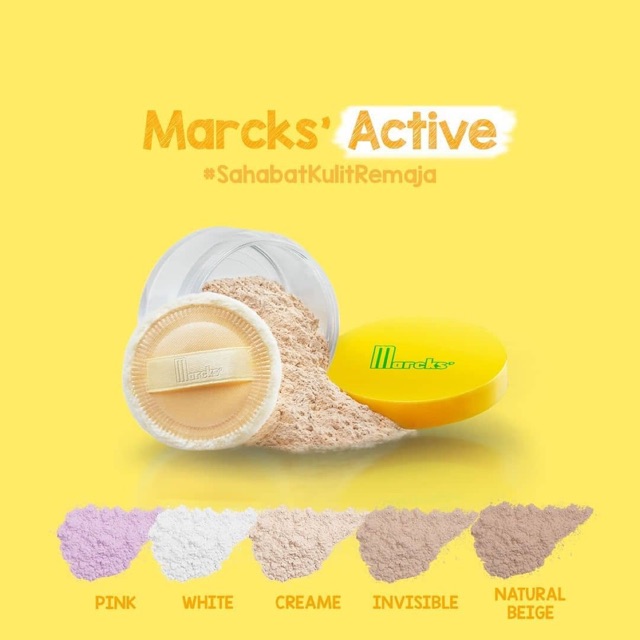 Jual Marcks beauty powder (bulat kecil) | Shopee Indonesia