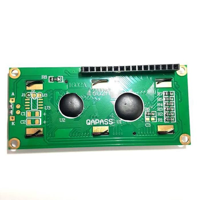 Jual LCD 1602 Hijau 16x2 + Female Header Tersolder untuk project ...