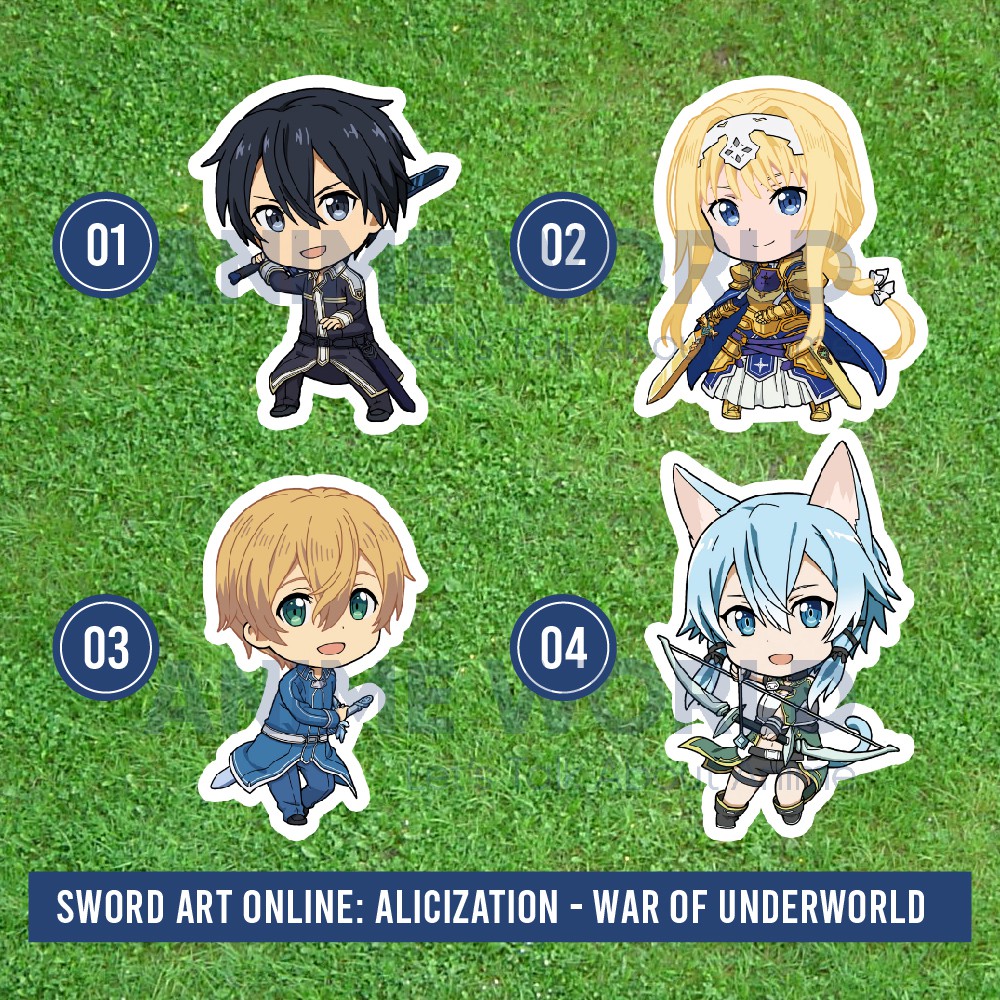 Jual Stiker Anime Sword Art Online: Alicization - War of Underworld ...