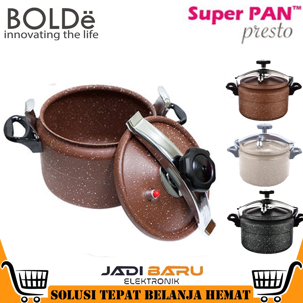 Jual (READY COD) BOLDE Panci Presto Granite 7Liter / Super Pan 7 L ...