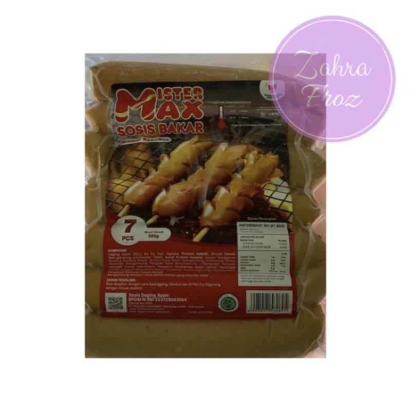 Jual MISTER MAX SOSIS BAKAR ISI 8 500 GR | Shopee Indonesia