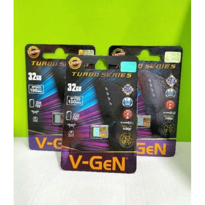 Jual Mmc Memory Card Kartu memori V-Gen 32Gb Class 10 original 100% ...