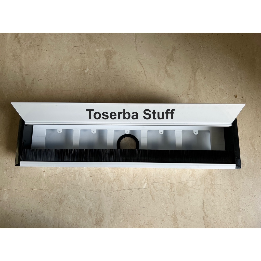 Jual GROMMET BOX TEMPAT DUDUKAN STOP KONTAK MEJA MEETING RAPAT KANTOR ...