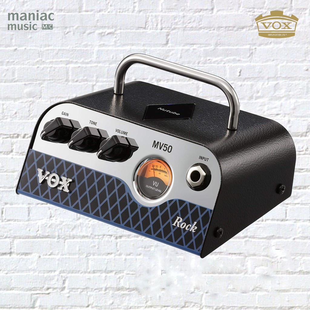 Jual VOX MV50CR - Mini Head Ampli. Rock. Gitar. Tube Amp. NuTube 6P1 ...