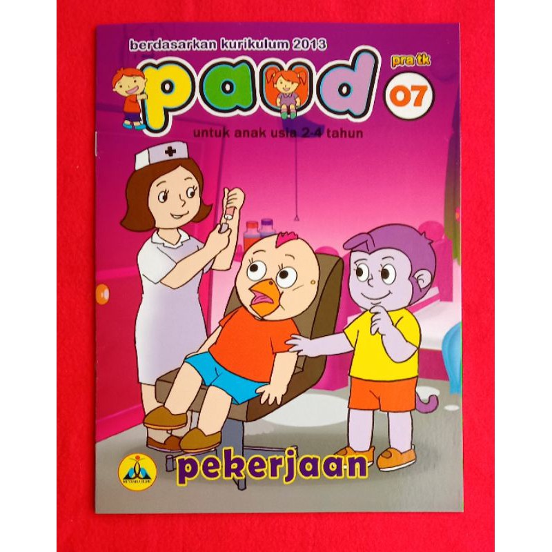 Jual MAJALAH TK PAUD. TEMA PEKERJAA, MAJALAH PAUD PRA TK CETAKAN ...