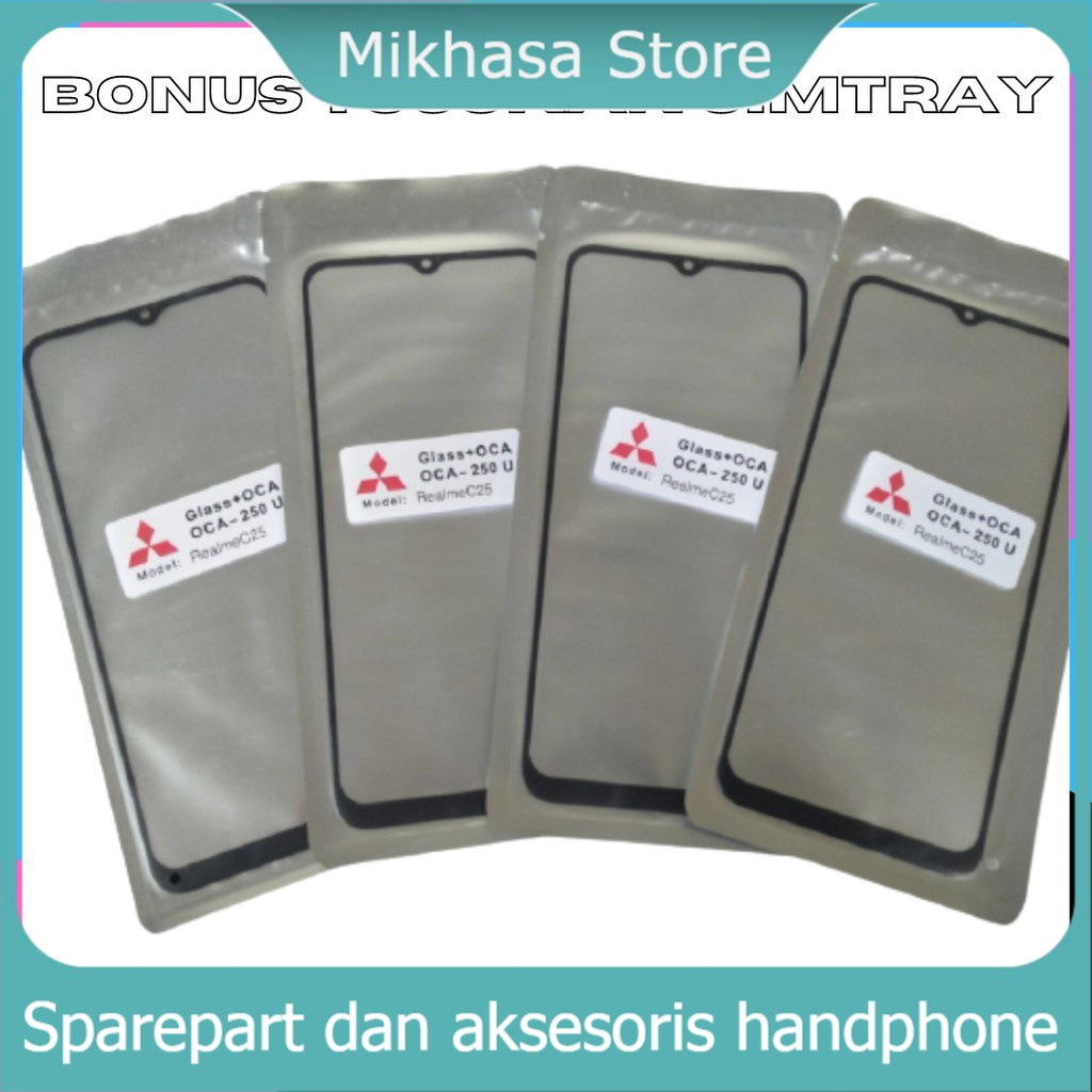 Jual Touchscreen Tc Ts Kaca Depan Glass Oca Kaca LCD REALME C25 C 25 ...