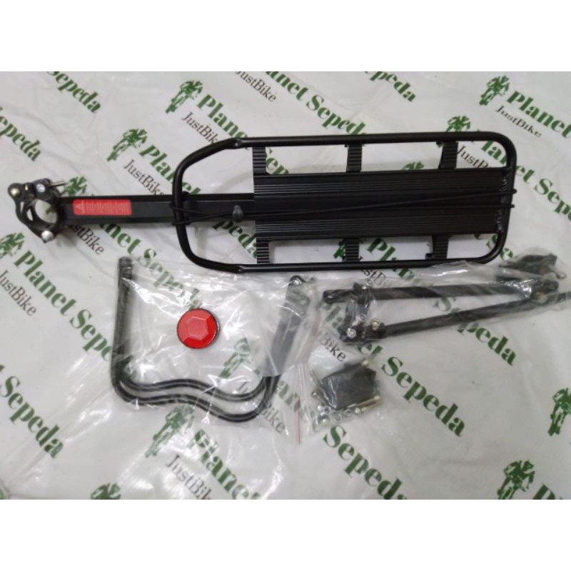 Jual Rak Bagasi Belakang Pannier United 103 Double Clamp Seatpost Arm ...