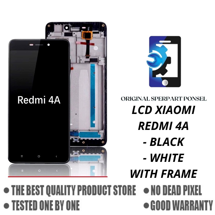 Jual LCD + FRAME XIAOMI REDMI 4A FULLSET KUALITAS ORIGINAL | Shopee ...