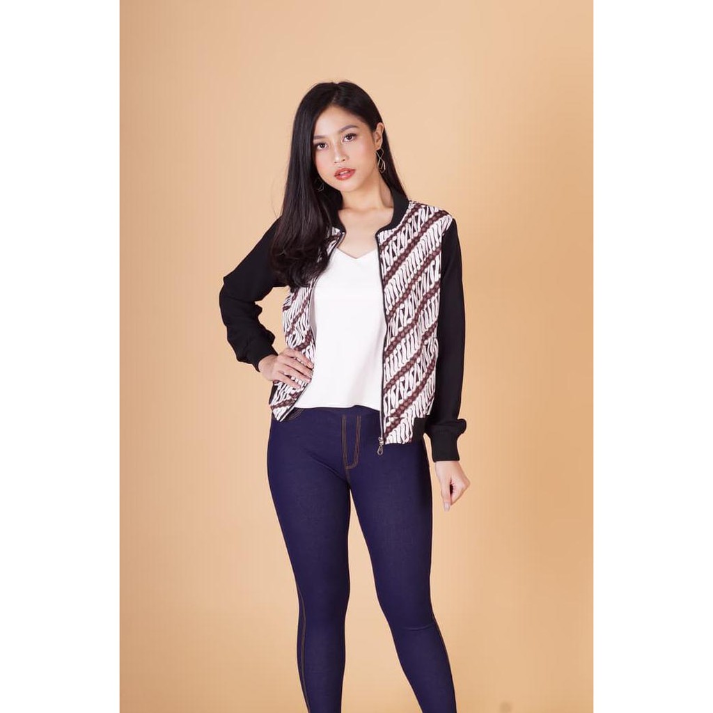 Jual Terbaru Noonaku - Batik Bomber Jacket - Jacket Murah - Jacket ...