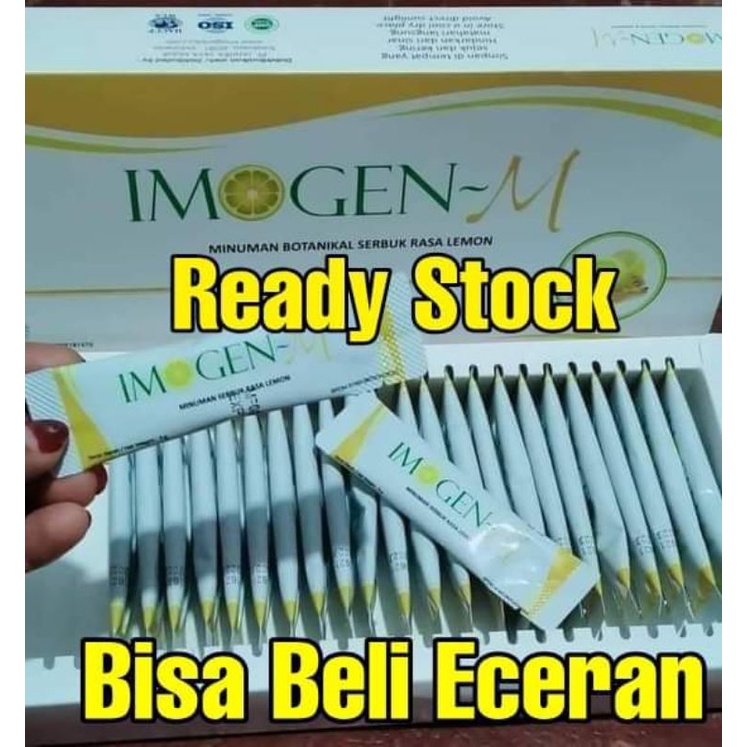 Jual IMOGEN M Minuman rasa Lemon 1 Box | Shopee Indonesia