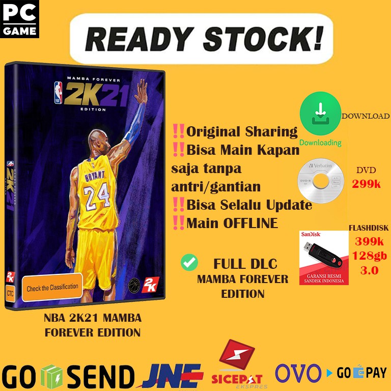 Jual NBA 2K21 MAMBA FOREVER EDITION PC ORIGINAL | Shopee Indonesia