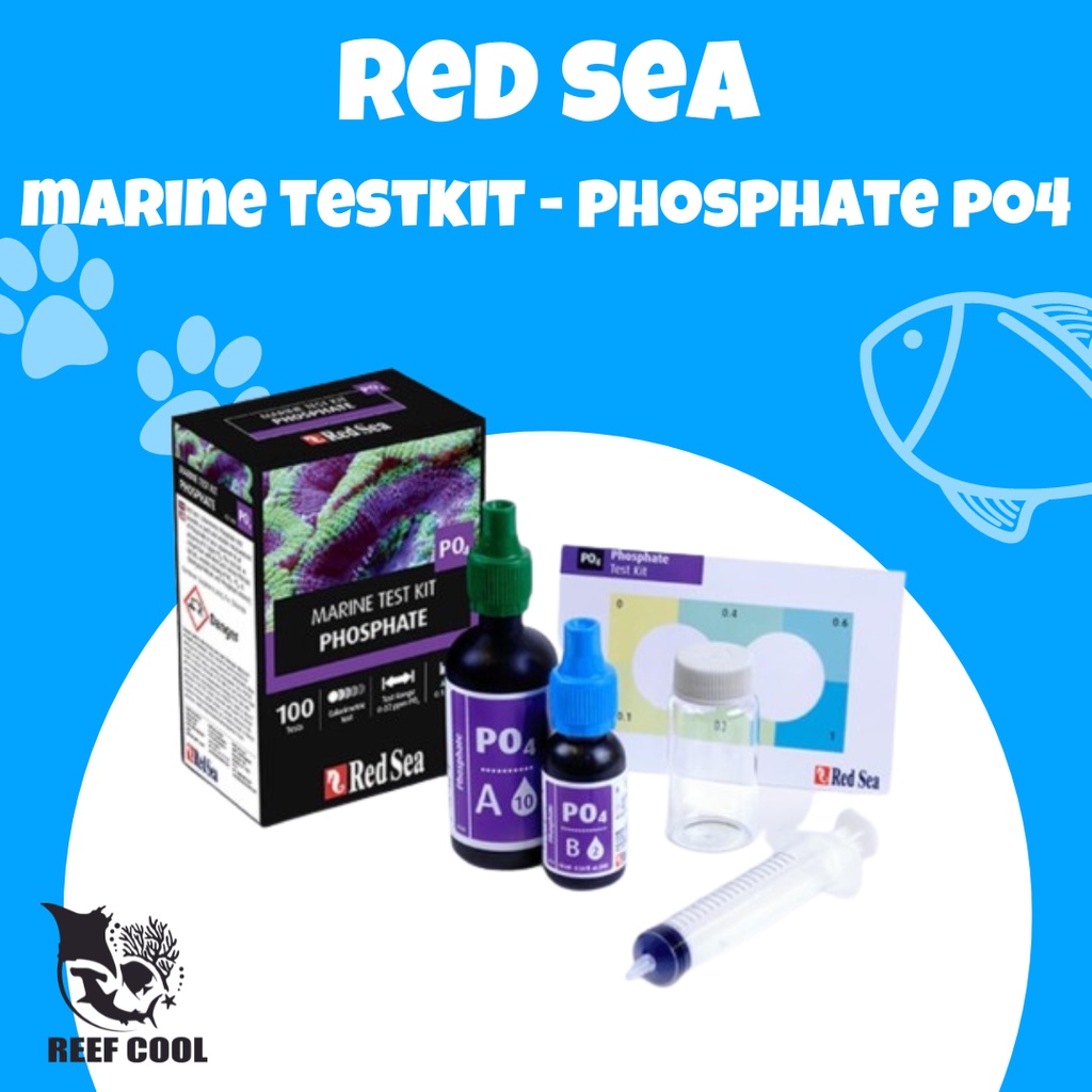 Jual Red Sea Marine Test Kit - Phosphate PO4 | Shopee Indonesia