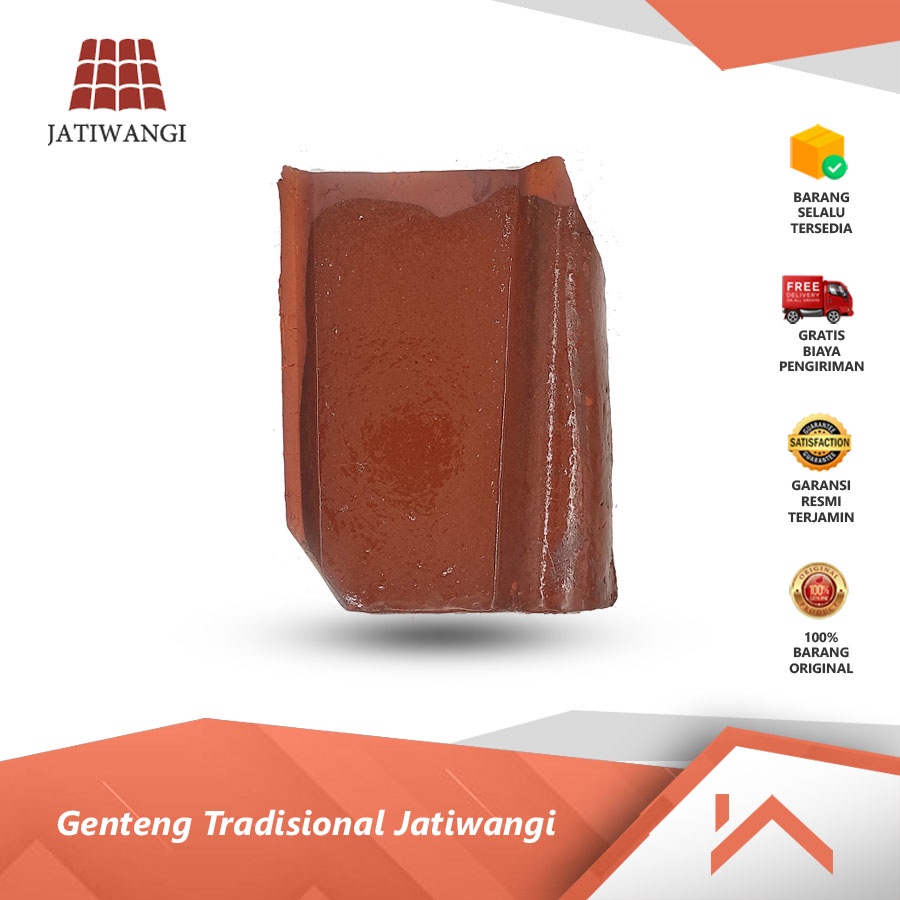 Jual Genteng Tradisional/Genteng Tanah Liat - Plentong Glazur ...