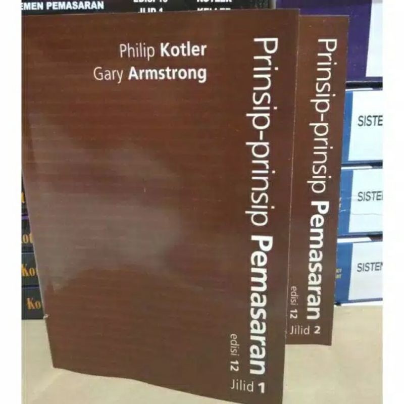 Jual Paket 2 Buku Prinsip - Prinsip Pemasaran Edisi 12 Jilid 1&2 - Philip Kotler - Gery Amstrong ...