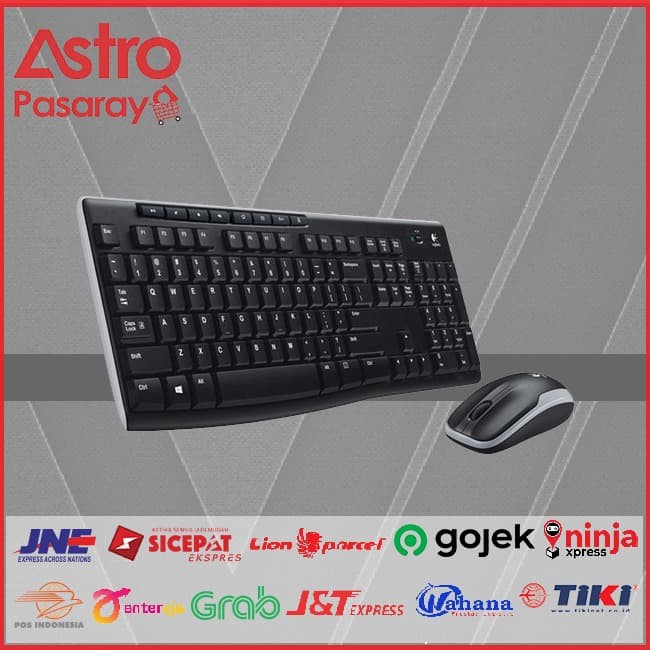 Jual KEYBOARD MOUSE WIRELESS LOGITECH MK270R MURAH | Shopee Indonesia