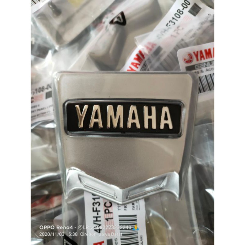 Jual emblem logo Yamaha fizr F1Zr sstwo sudah ada clip pengunci nya ...