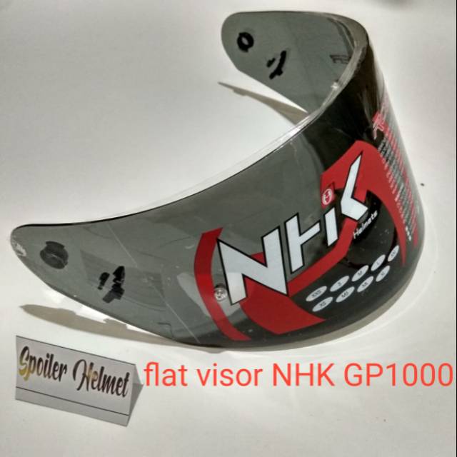 Jual Flat visor nhk gp1000 pnp nhk gp tech dan gp pro non ring pruduck ...