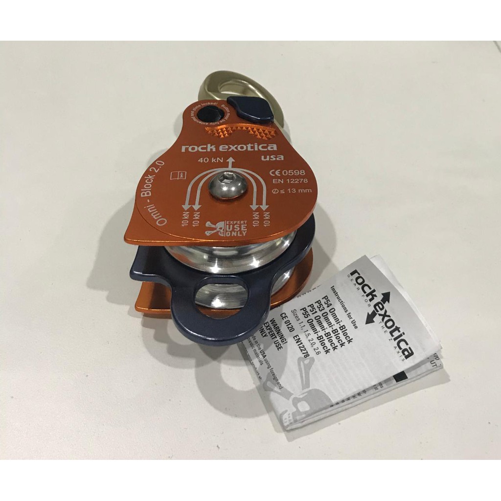 Jual ROCK EXOTICA 2.0 OMNI BLOCK DOUBLE PULLEY | Shopee Indonesia