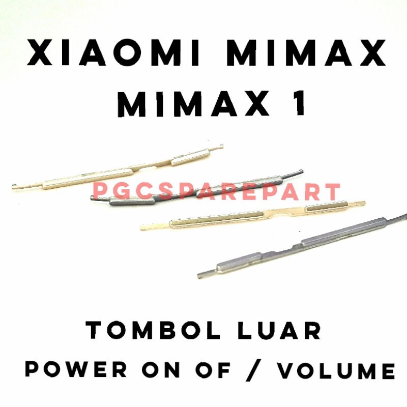 Jual Tombol 1 set Volume power on of Xiaomi Mi max 1 - Mi Max - Power ...
