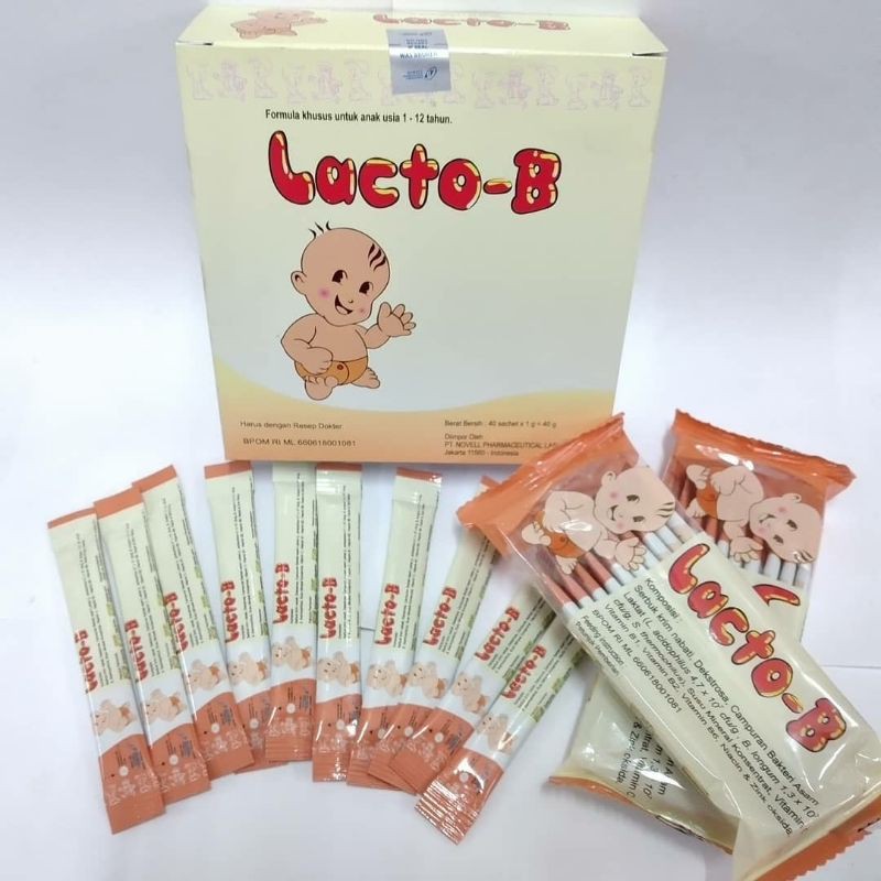 Jual Lacto-B Sachet Probiotik untuk membantu memelihara dan mengobati ...