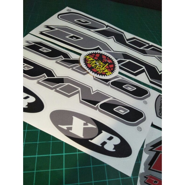 Jual decals bmx / decal bmx /stiker bmx / sticker set bmx dyno xr ...