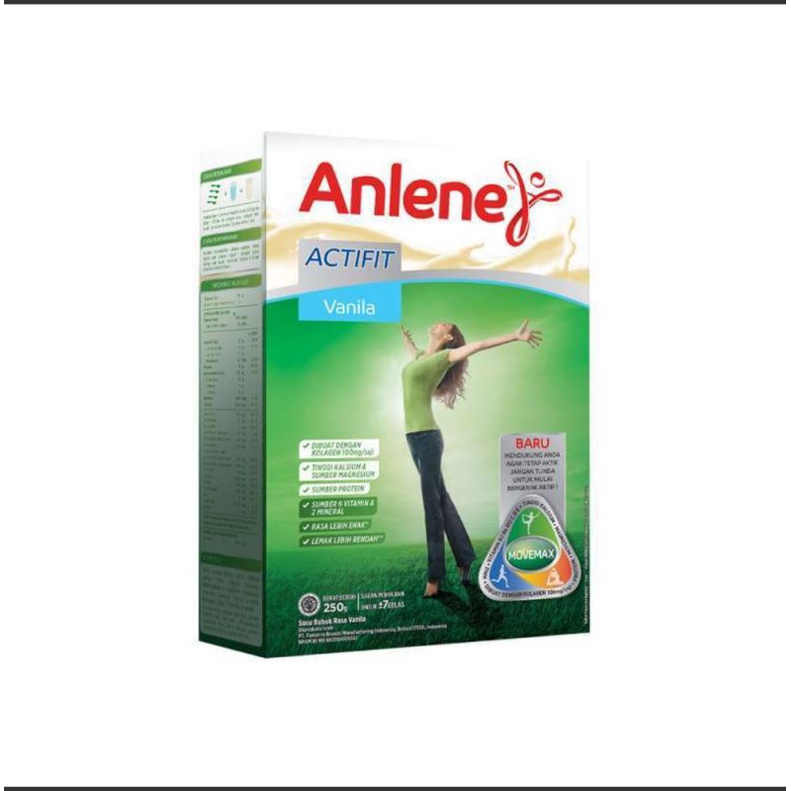 Jual Susu Anlene Actifit 3X Vanilla | Shopee Indonesia