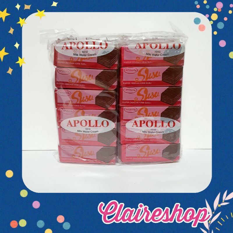 Jual APOLLO WAFER merah / apollo wafer malaysia | Shopee Indonesia