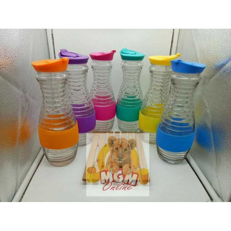 Jual Unik Botol Kaca 1L Botol Air Dingin utk Kulkas Water Jug Trandy ...