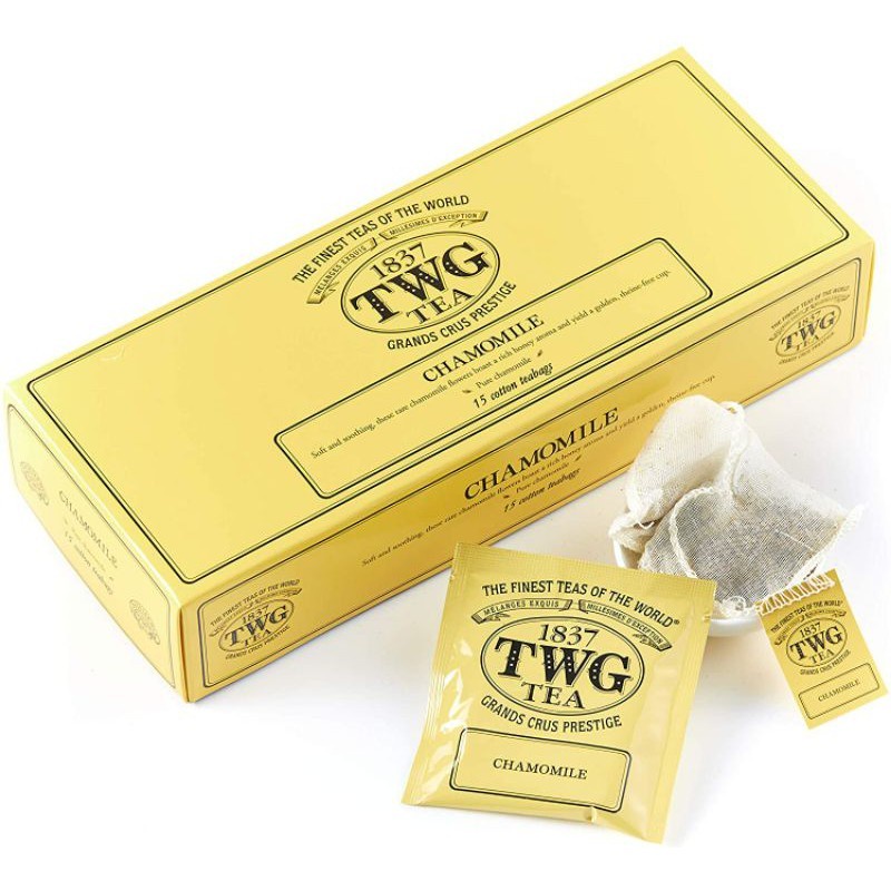 Jual Teh Celup TWG TEA Chamomile Camomile 15 Teabags | Shopee Indonesia