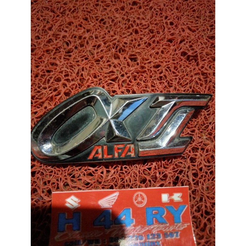 Jual emblem logo sayap Yamaha Alfa crom original | Shopee Indonesia