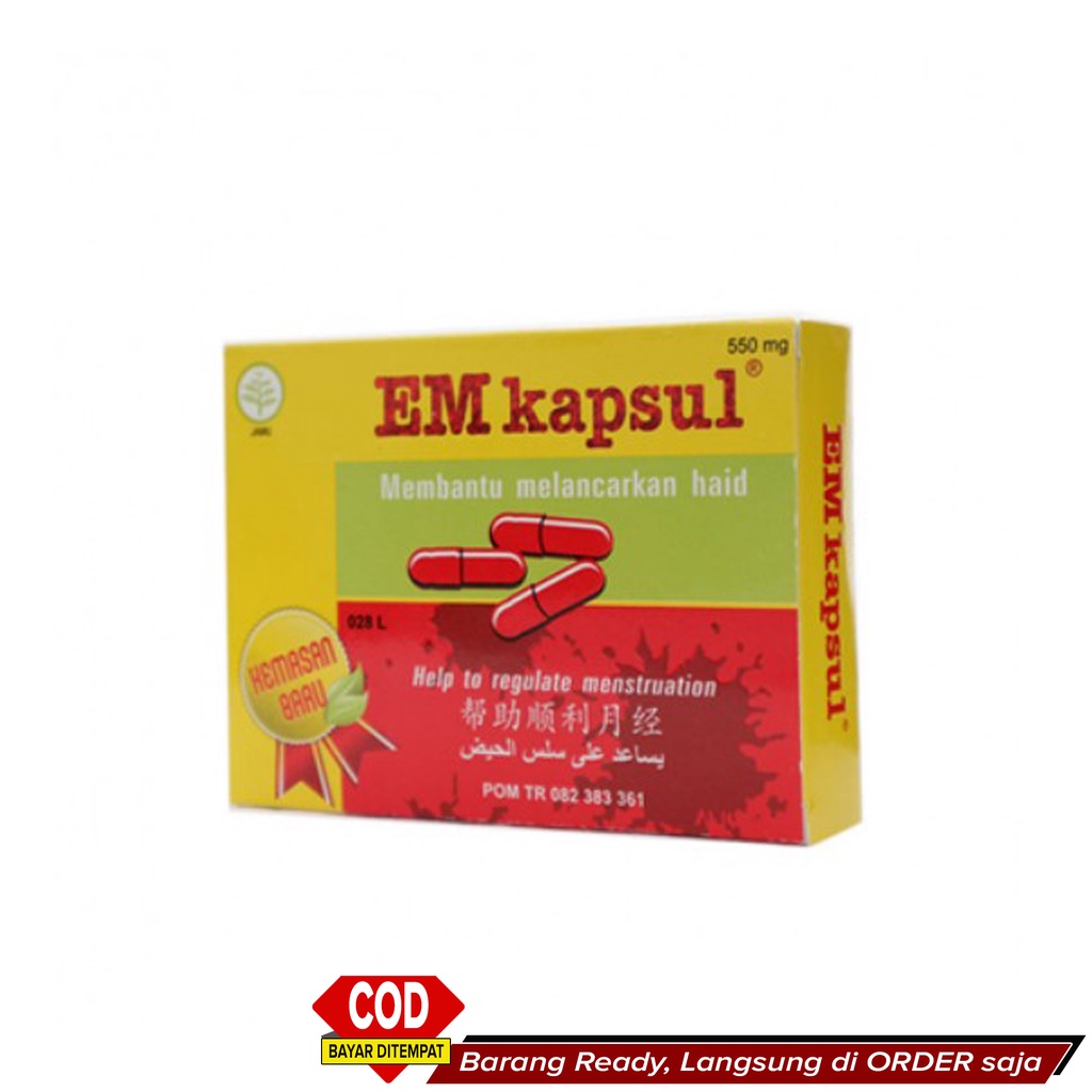 Jual Best Seller Obat Terlambat Bulan Memperlancar Haid Menstruasi ...