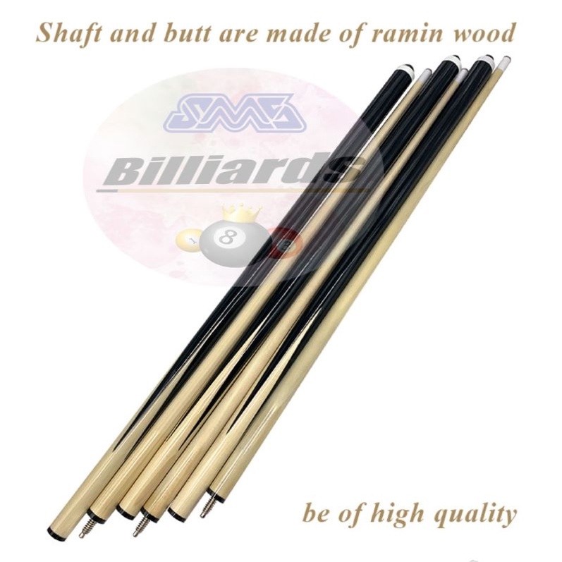 Jual Billiard biliar bilyar pooltable cue stick wood import 13mm ...