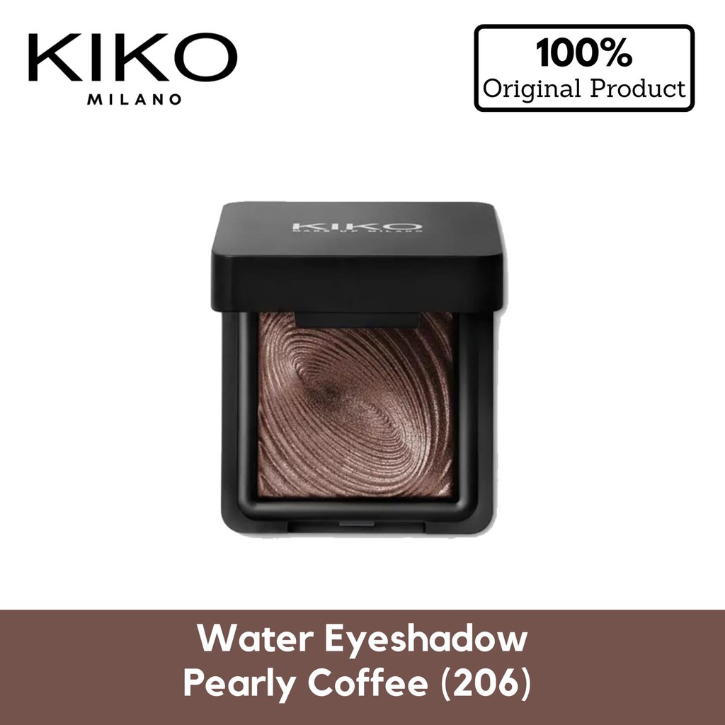 Jual Kiko Milano Water Eyeshadow Pearly Coffee (206) - isi cacat tapi ...