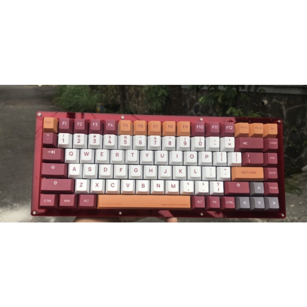 Jual Custom Case Acrylic Rover84 / RK84 + Plate Mechanical Keyboard ...