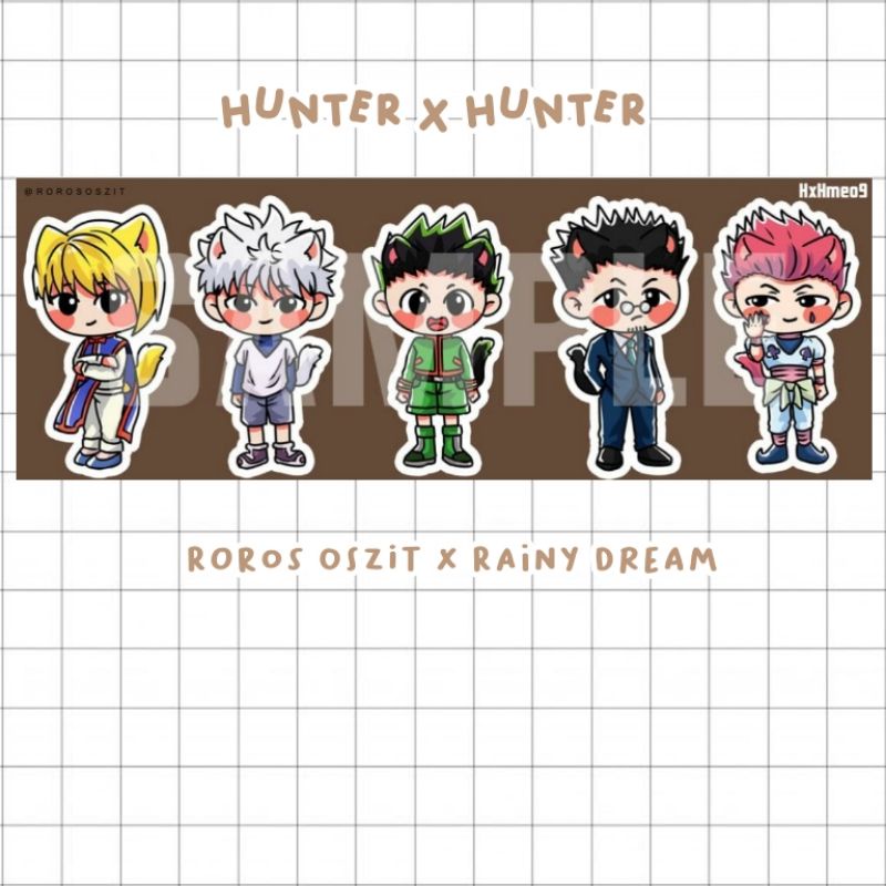 Jual [OPEN PO] KEYCHAIN STANDEE HUNTER X HUNTER Gon Killua Kurapika ...
