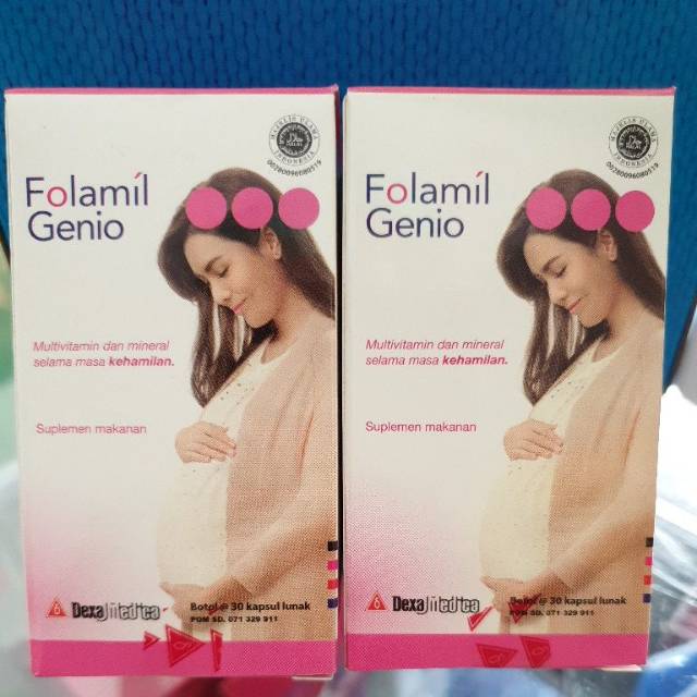 Jual Folamil genio multivitamin lengkap untuk ibu yang mempersiapkan ...