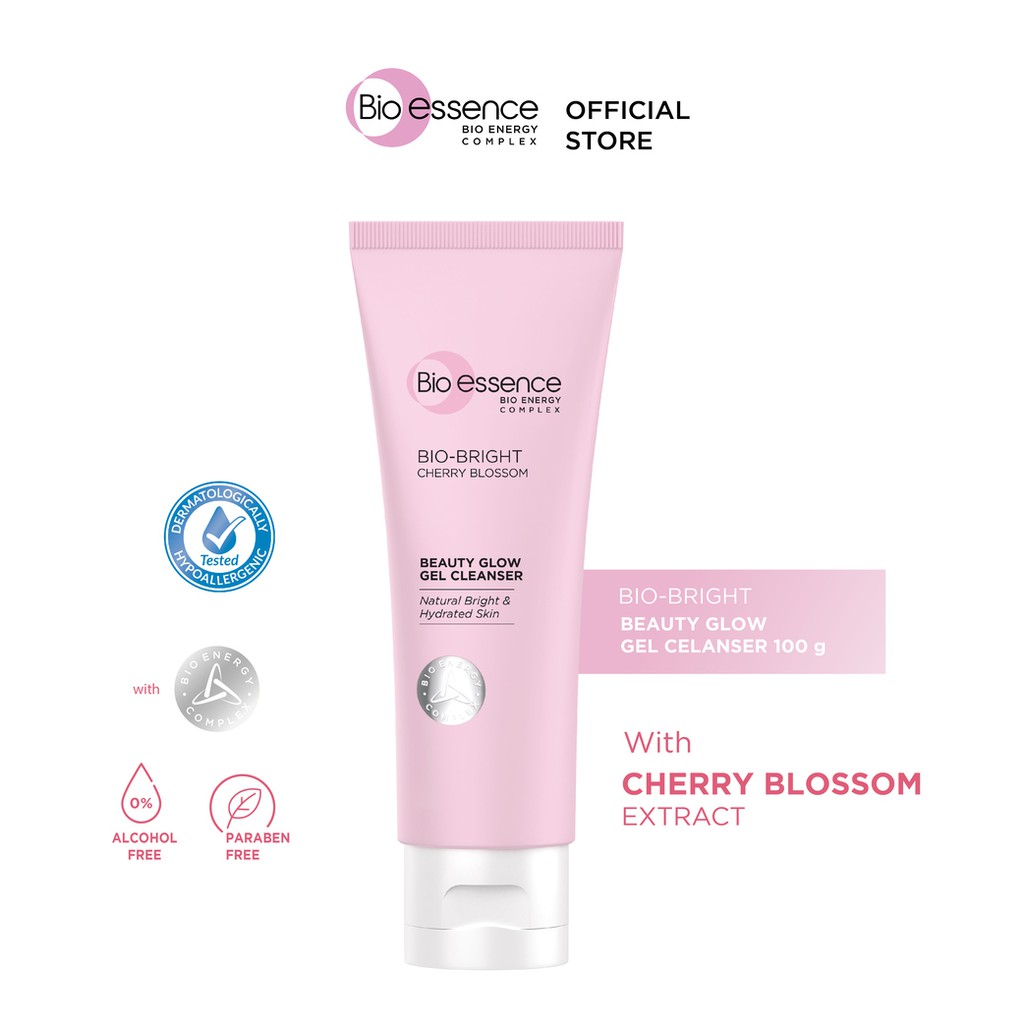 Jual Bio Essence - Bio Bright Glow Gel Cleanser 100gr | Shopee Indonesia