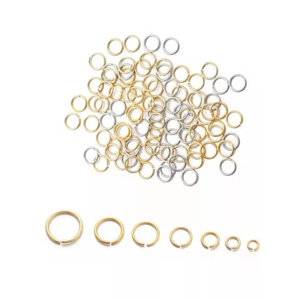 Jual Ring Pengait Uk 3mm - 7mm Harga/25G /Jump ring | Shopee Indonesia
