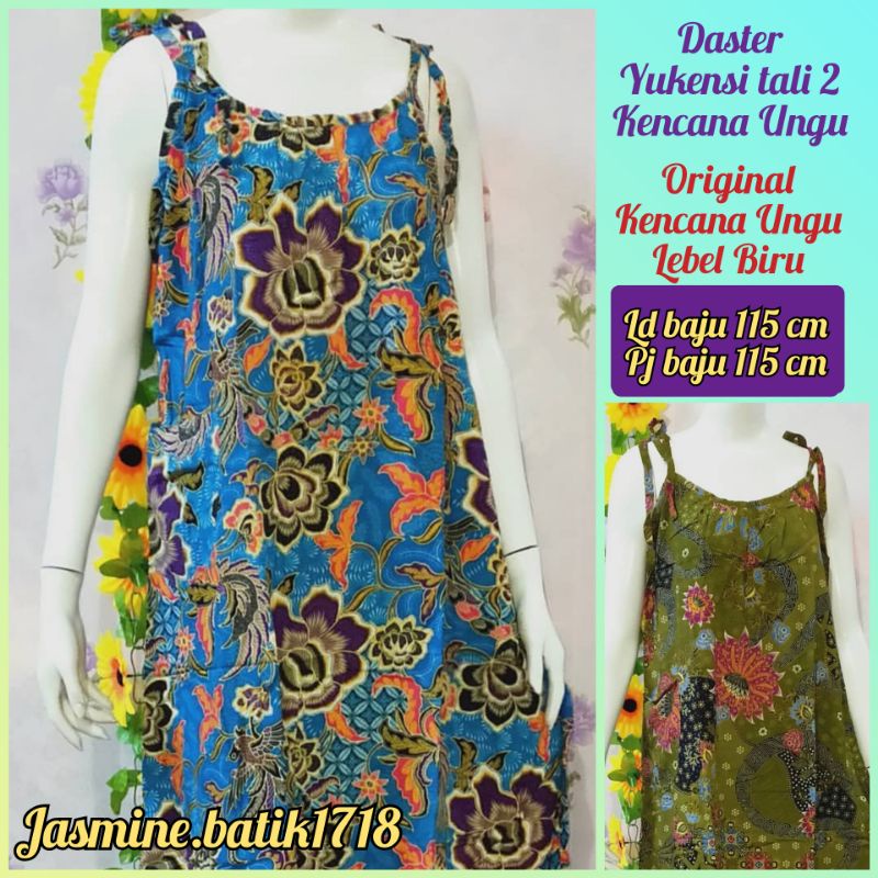 Jual DASTER YUKENSI TALI 2 KENCANA UNGU LEBEL BIRU | Shopee Indonesia