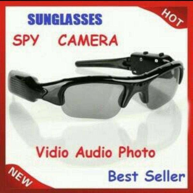 Jual KAMERA KACAMATA spy INTAI MINI camera #6 pengintai sunglasses ...
