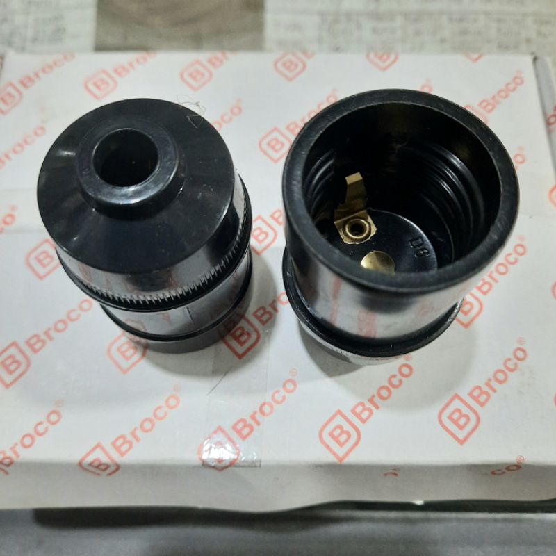 Jual Fitting lampu broco gantung broco e27 hitam | Shopee Indonesia