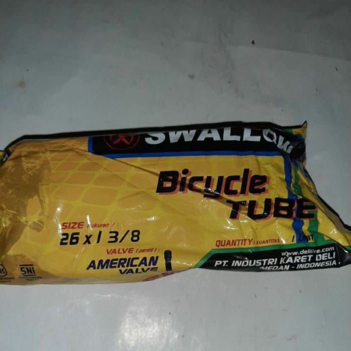 Jual BAN DALAM SEPEDA JENGKI BAN 26 x 1 3/8 26x1 3/8 CTB SWALLOW AV - E&M - 35 mm | Shopee Indonesia