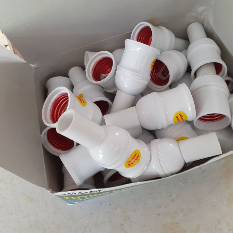 Jual piting fiting fitting lampu pipa elastis kelopak bunga dekorasi ...